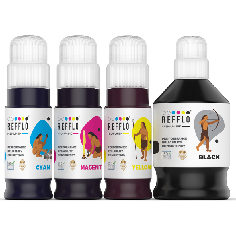 REFFLO GI-71 Premium Compatible Inks for Canon Pixma G1020/ G2020/ G20 ...